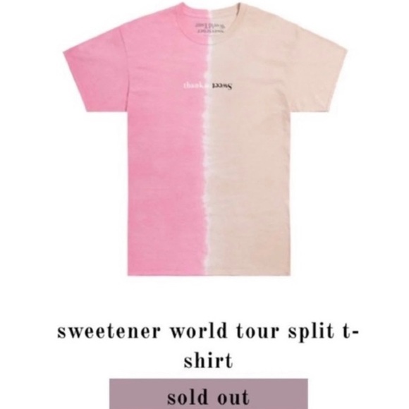 Ariana Grande | Tops | Ariana Grande Sweetener Thank U Next World Tour ...